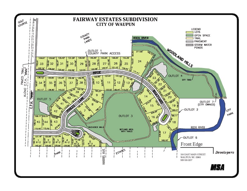 Front Edge Developers - Waupun Fairway Estates